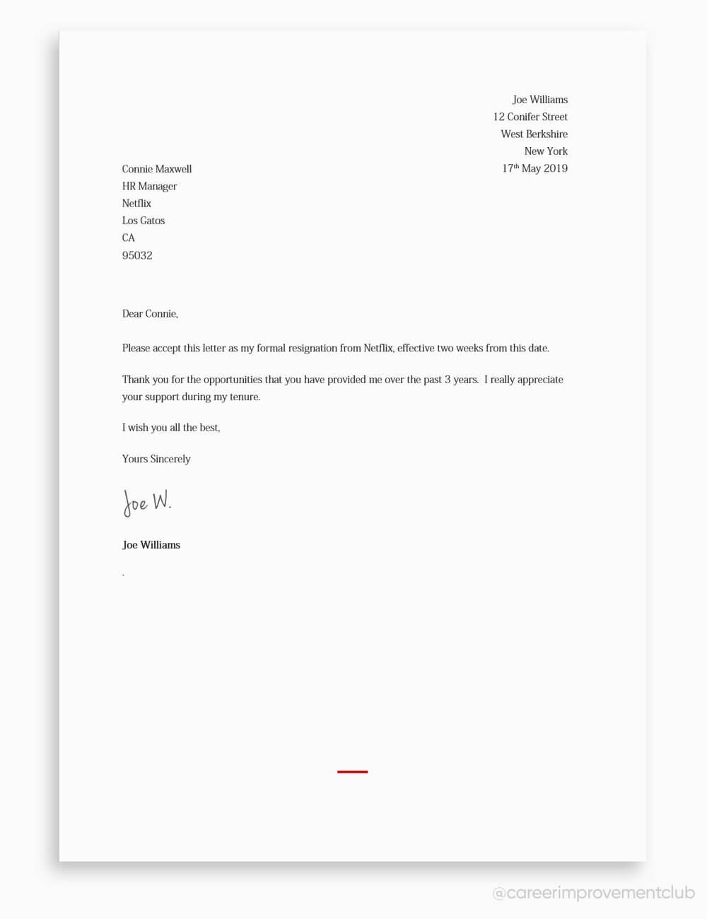 Ultimate Guide On How To Write A Resignation Letter Mintly