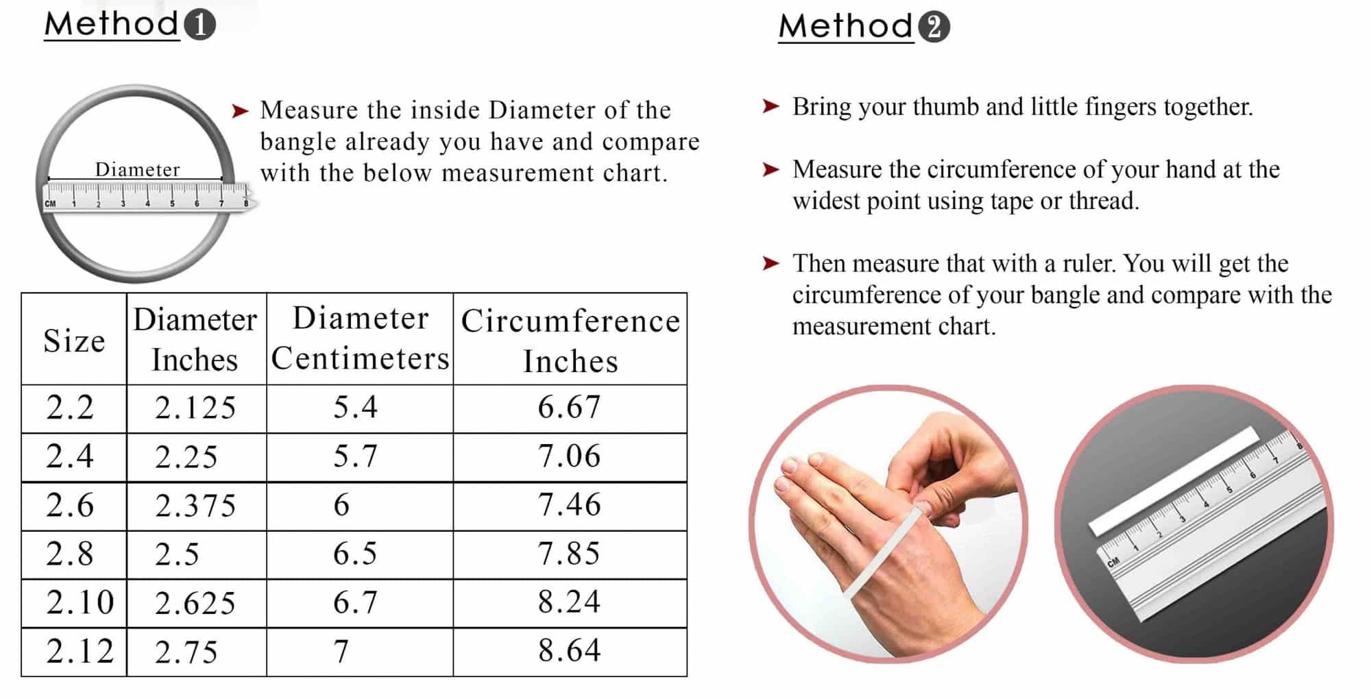 How to Check The Right Bangle Size Your Guide Mintly